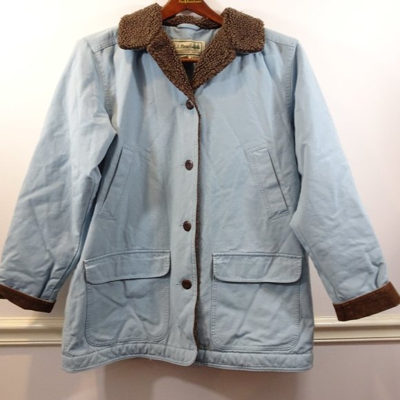 L.L. Bean | Jackets & Coats | Vintage Ll Bean Womens Canvas Barn Chore ...